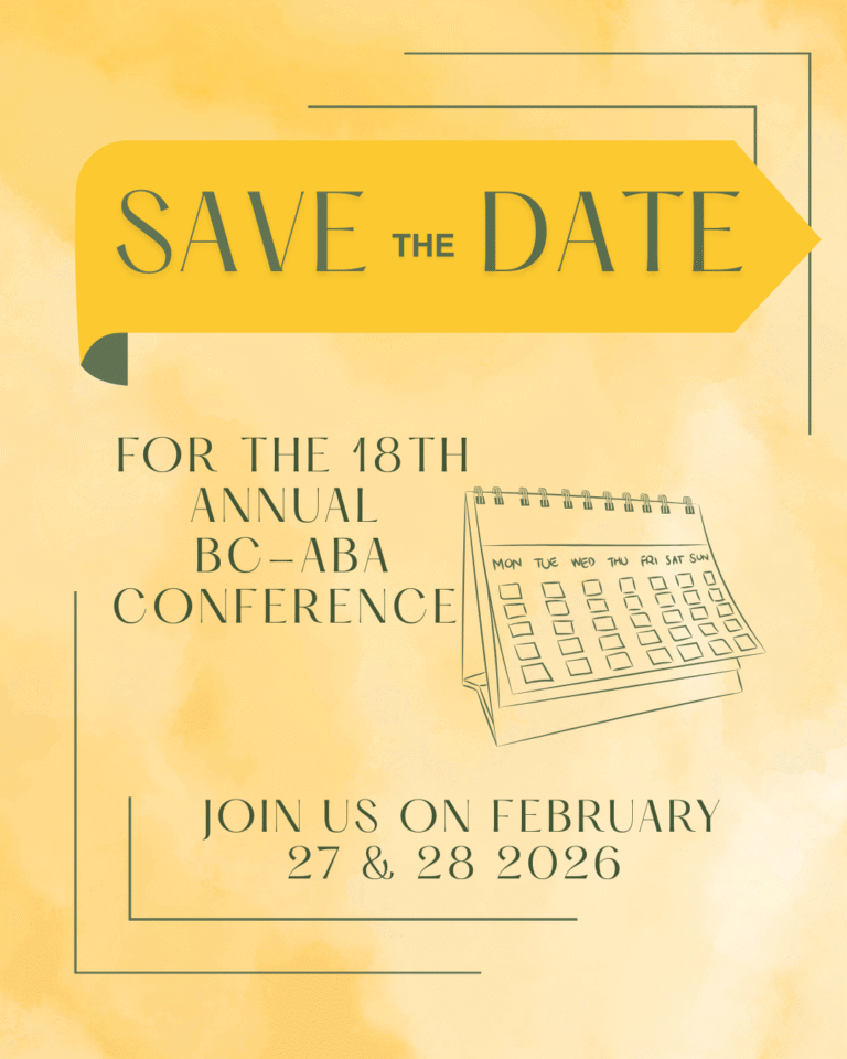 EVENTS – BC ABA